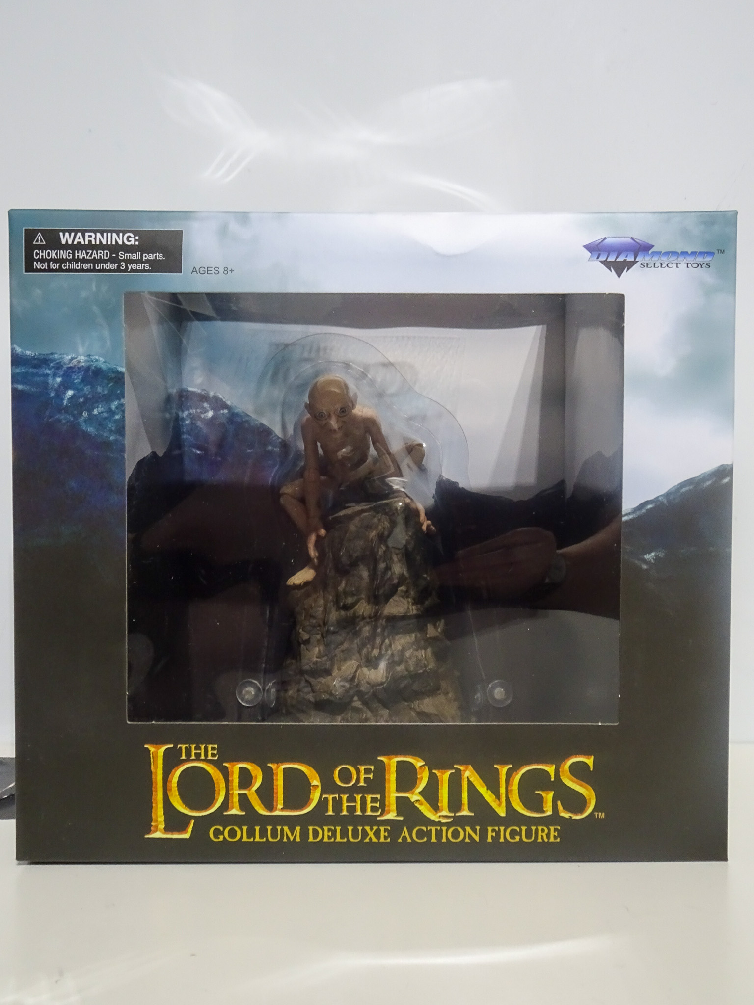 Gollum Smeagol Lord Of The Rings LOTR Deluxe Vinyl Figure Diamond ...