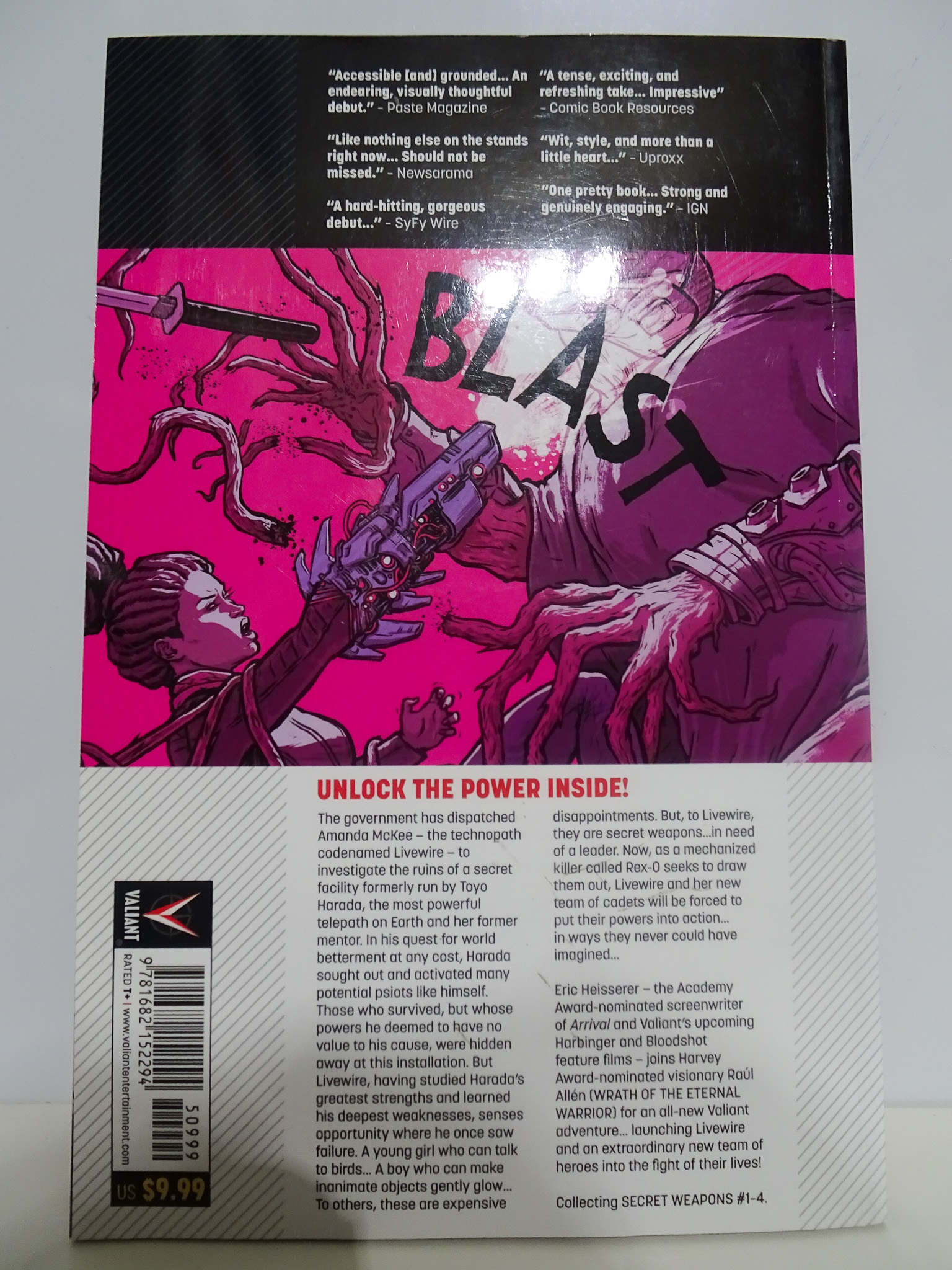 Secret Weapons Graphic Novel Valiant - JALien Curiosities & Collectables