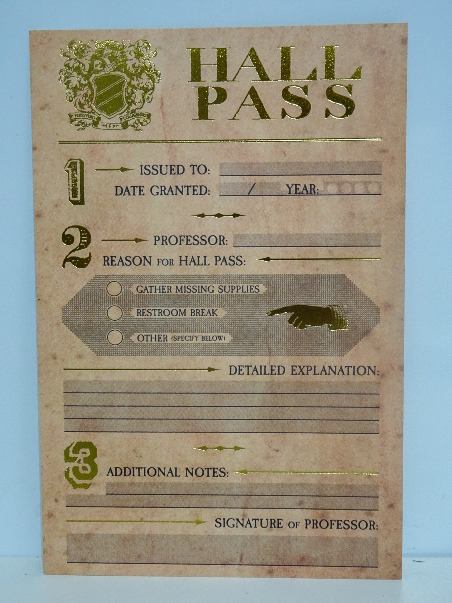 Hogwarts Set - Library Card, Hall Pass & Schedule - JALien Curiosities ...