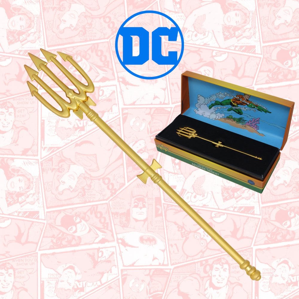 Aquaman Limited Edition Mini Trident - JALien Curiosities & Collectables