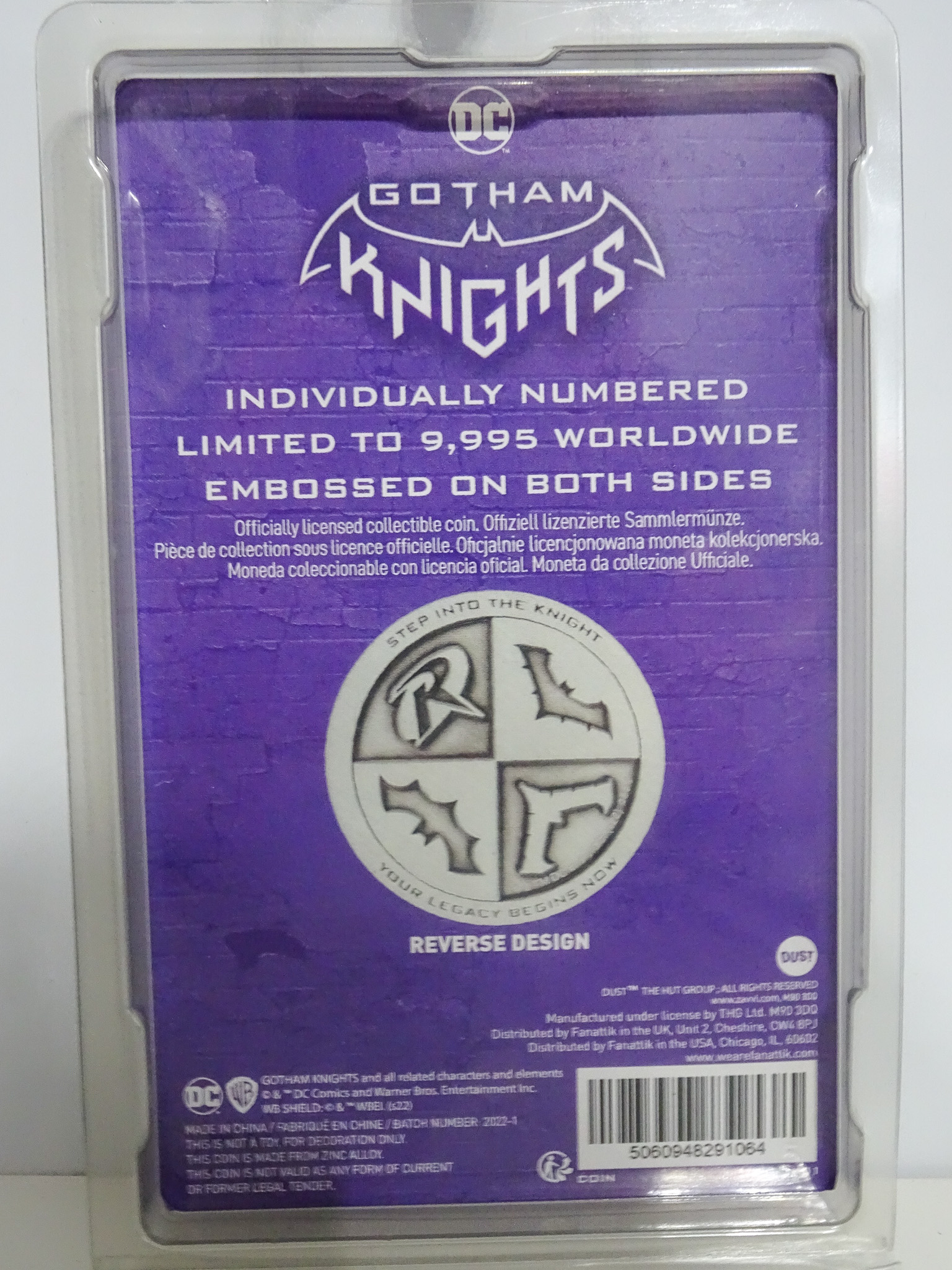 Gotham Knights Limited Edition Silver Coin - JALien Curiosities ...