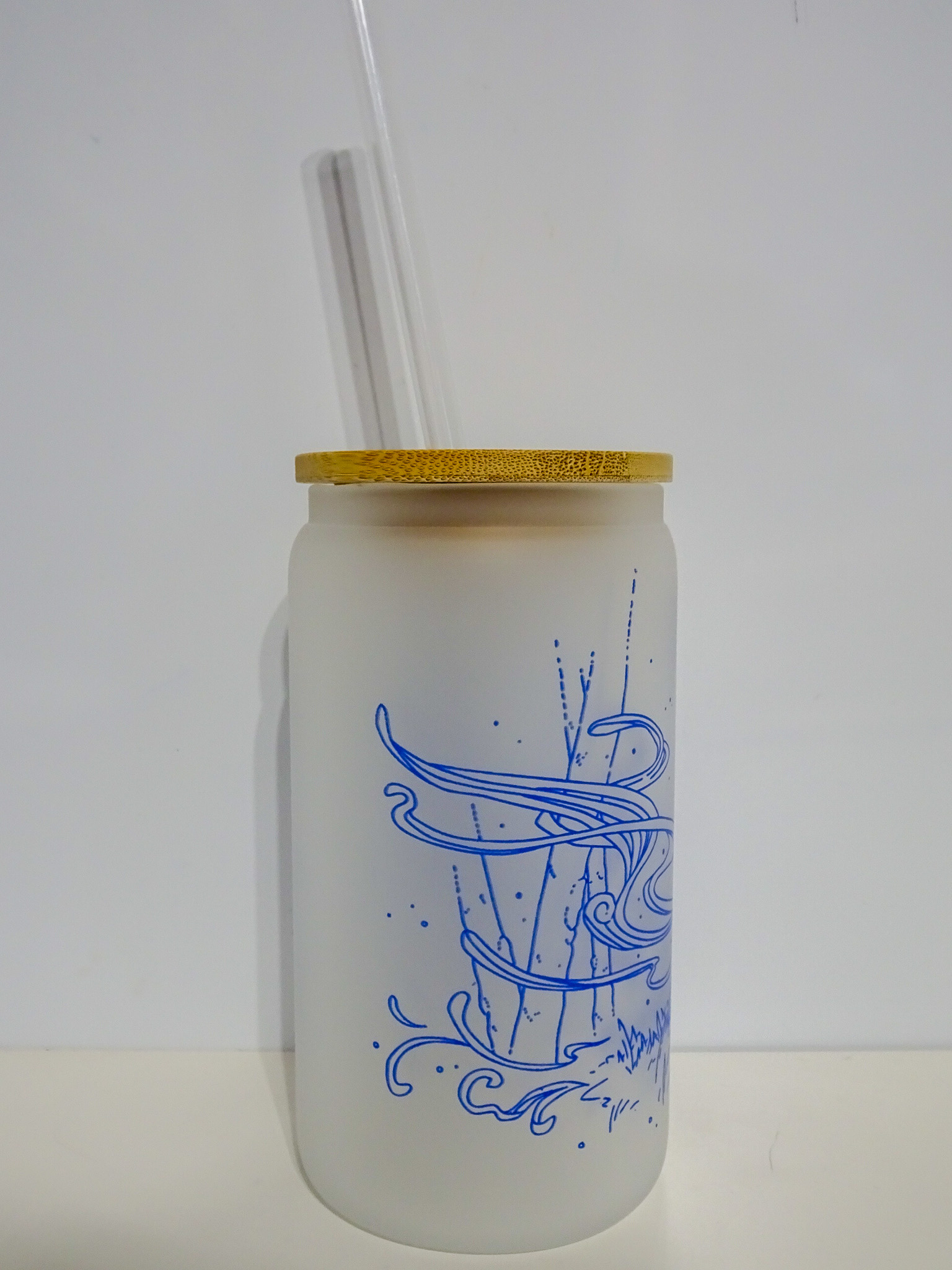 Patronus Stag Drinking Glass - JALien Curiosities & Collectables