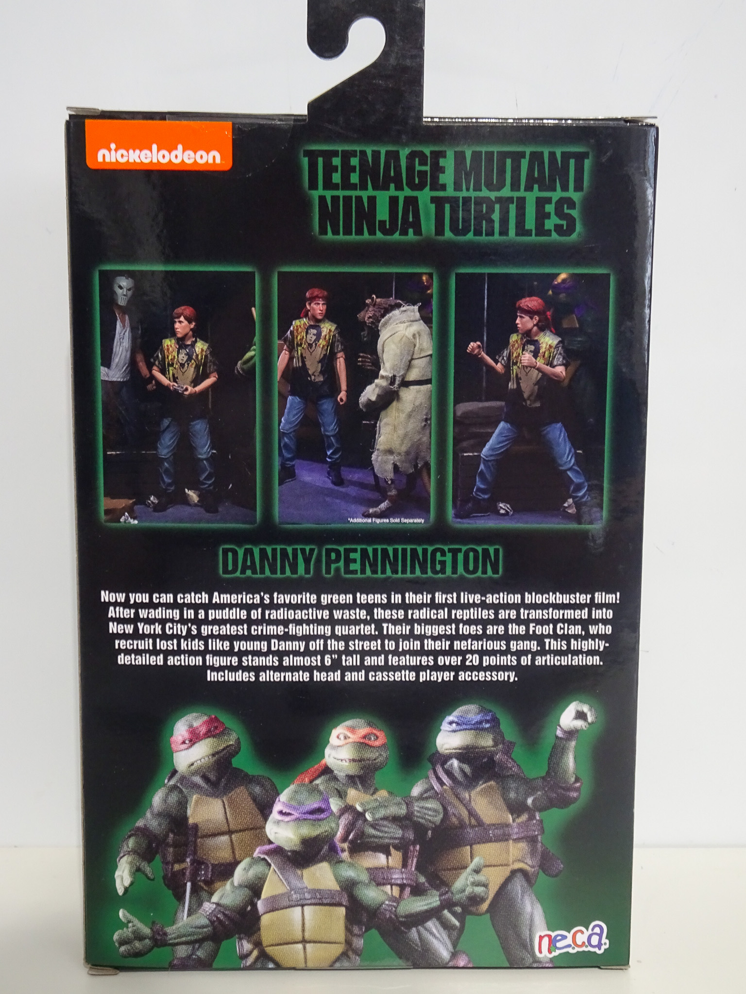 TMNT Danny Pennington Teenage Mutant Ninja Turtles NECA Figure Loot ...