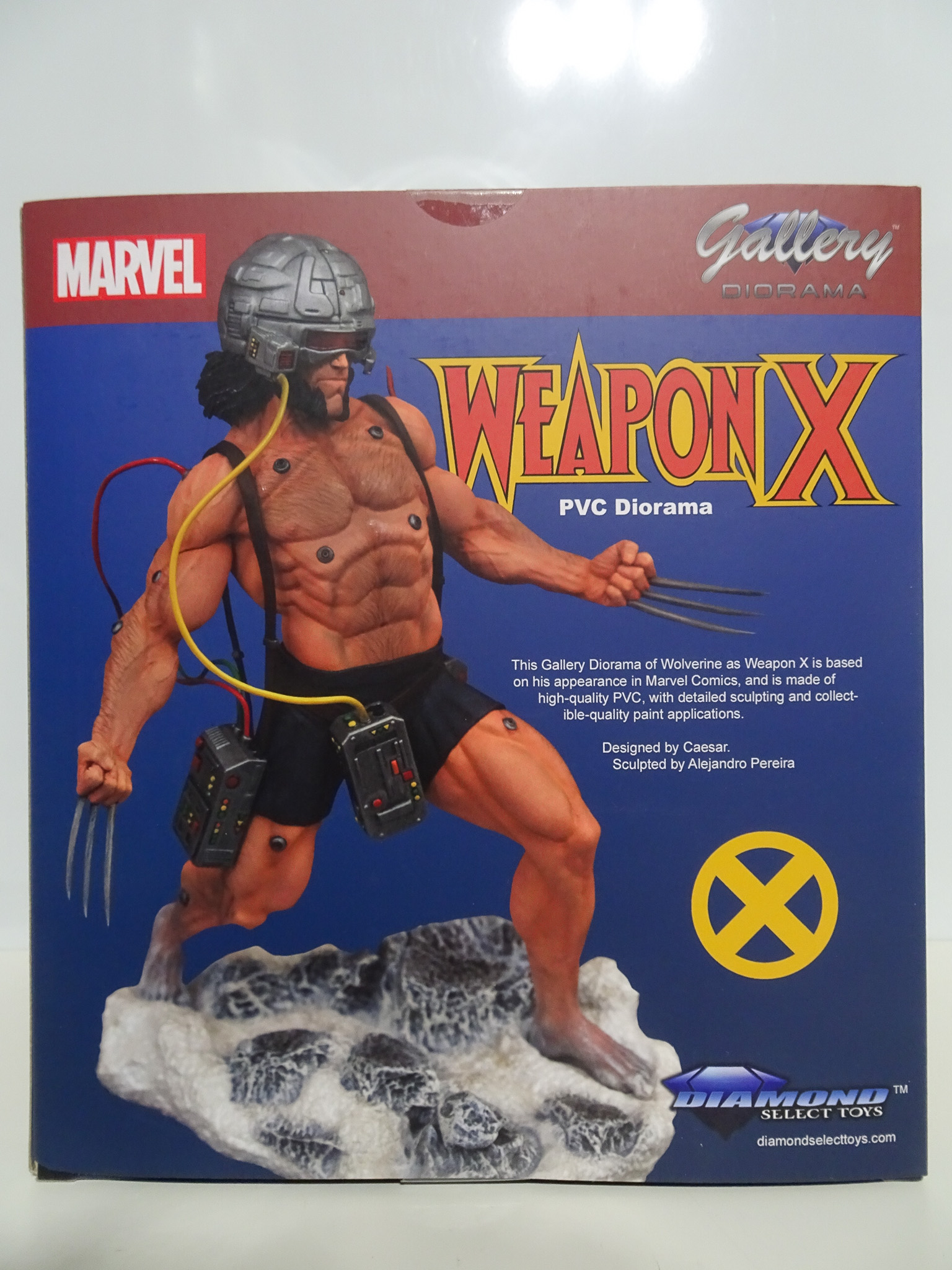 X-Men Wolverine Weapon X Diorama Figure 9-Inch - Marvel Gallery Statue ...