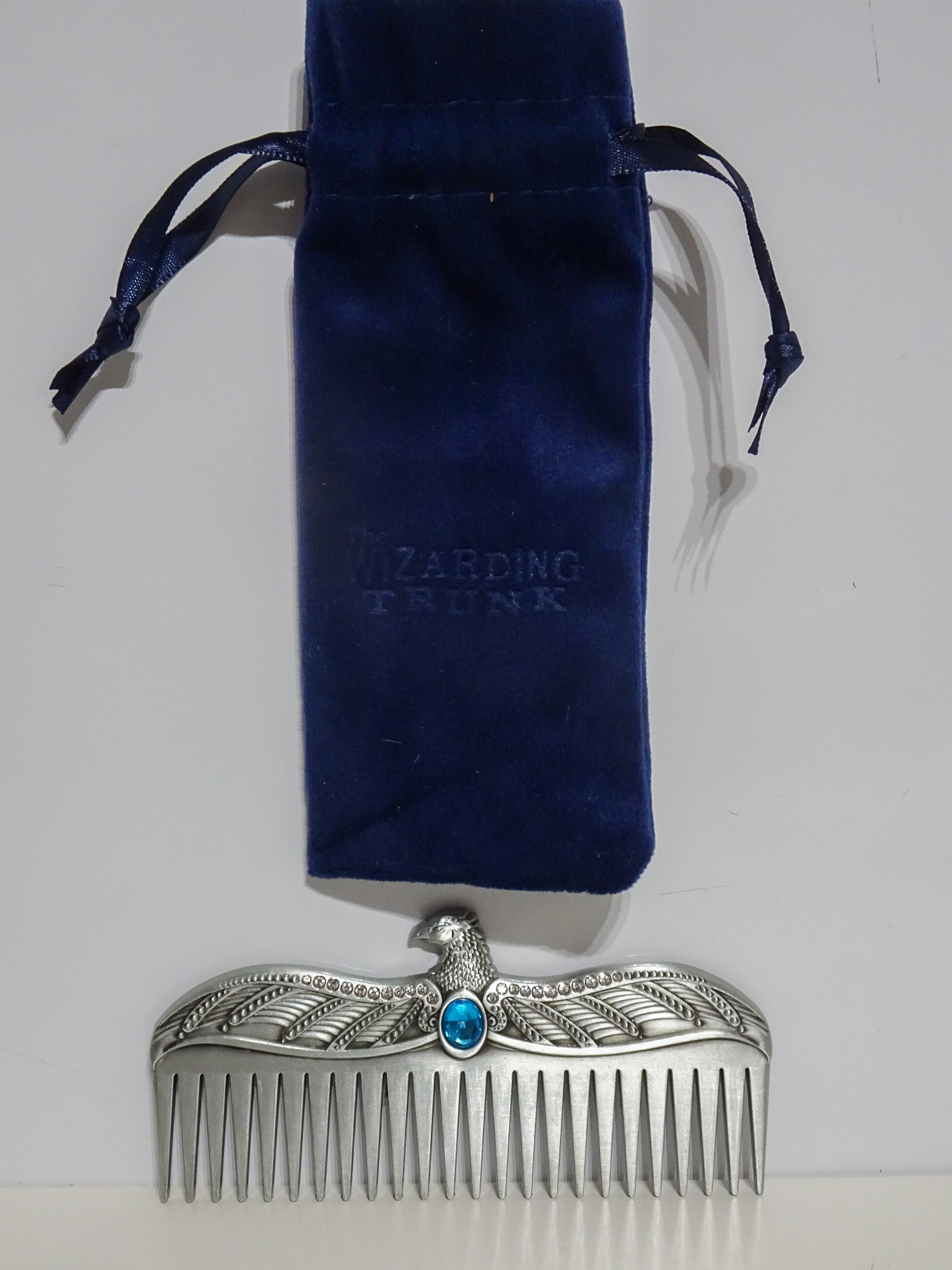 Ravenclaw Diadem Hair Comb 13cm & Pouch Harry Potter Wizarding Trunk ...
