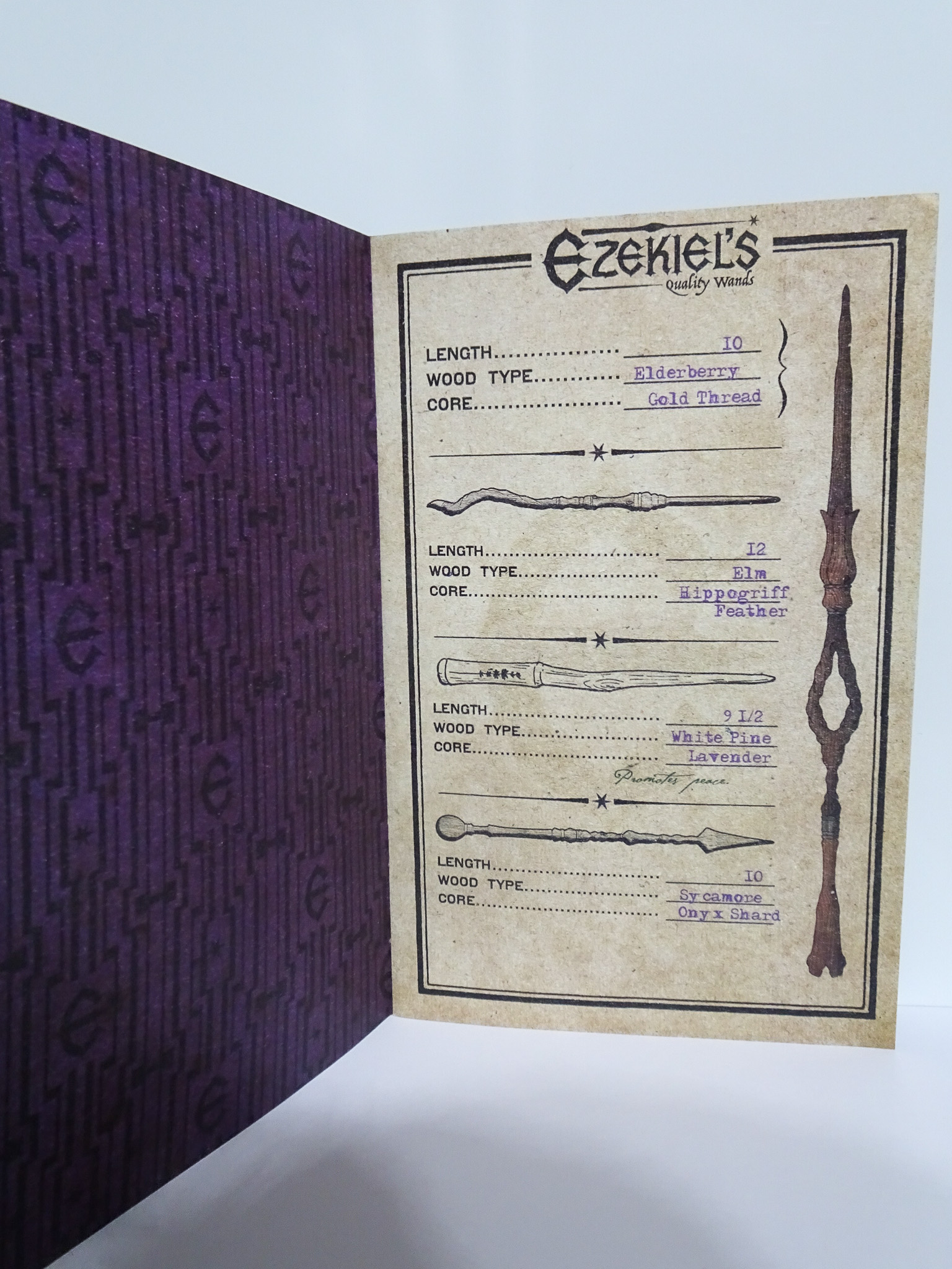 Ezekiel's Quality Wands Catalogue 22x14cm - JALien Curiosities ...