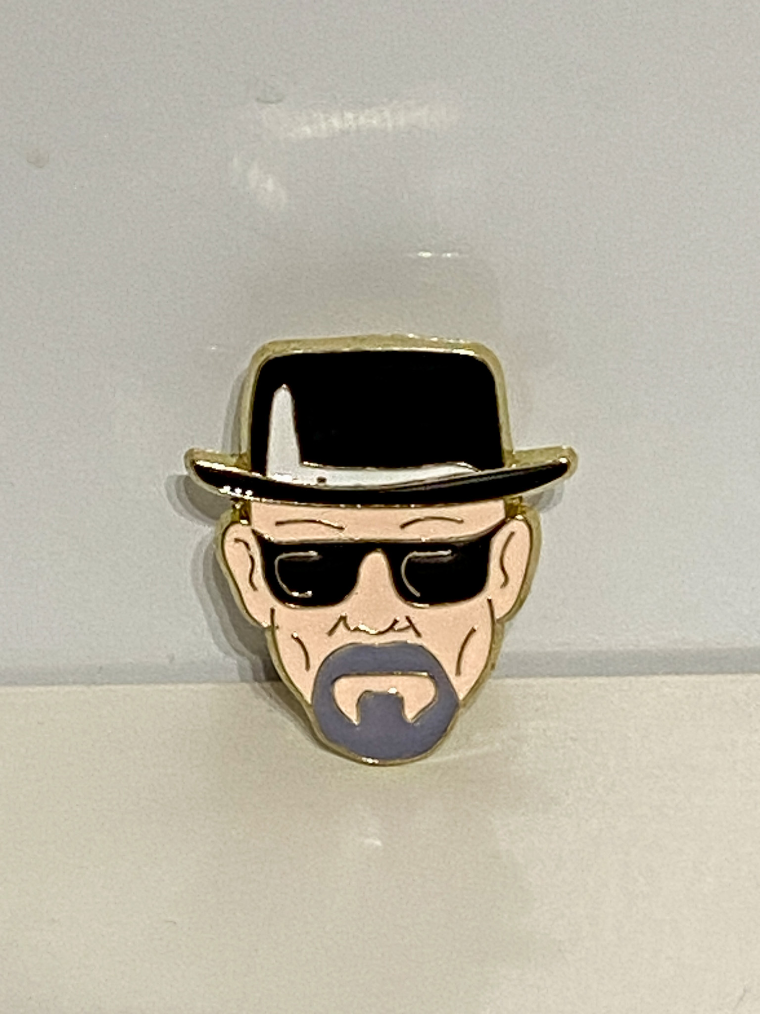Heisenberg Pin Badge - JALien Curiosities & Collectables
