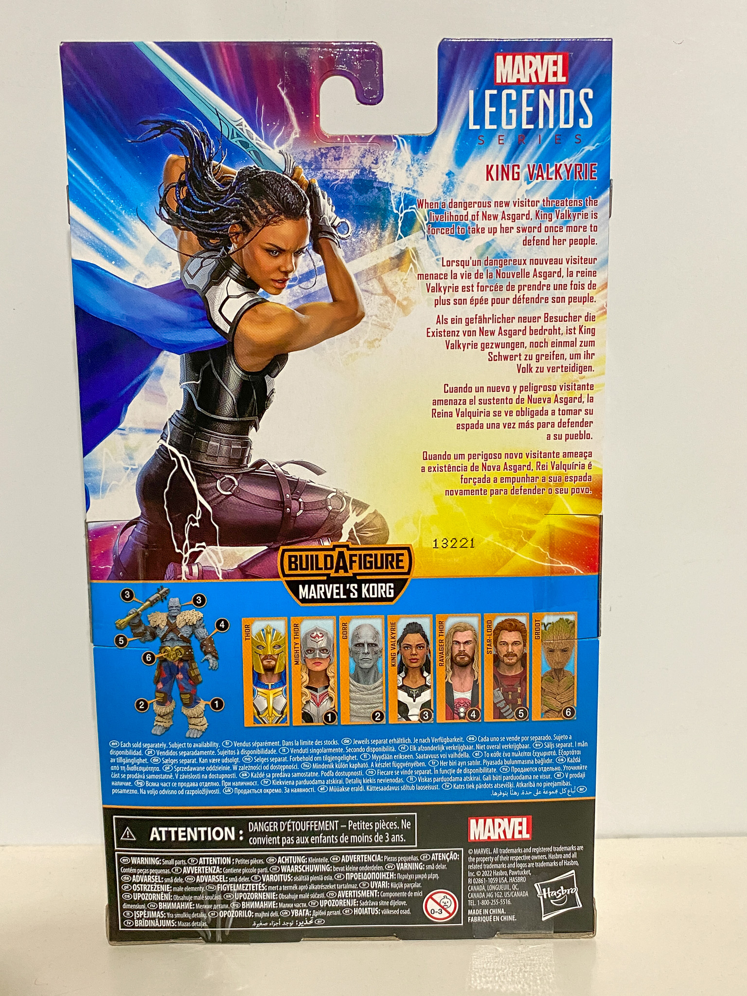 King Valkyrie Thor Love and Thunder Marvel Legends Figure - JALien ...