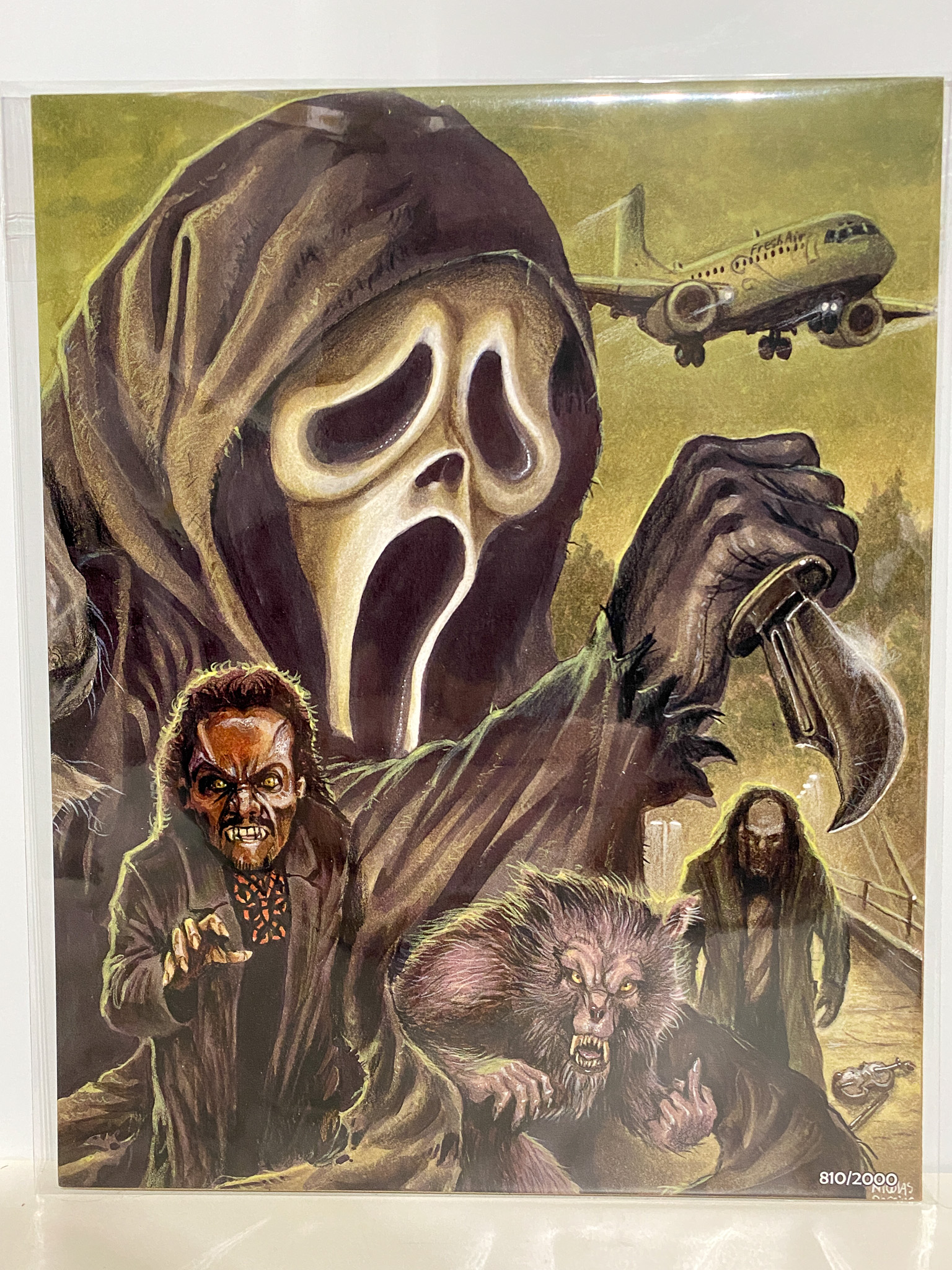 Scream 10x8 Art Print - JALien Curiosities & Collectables