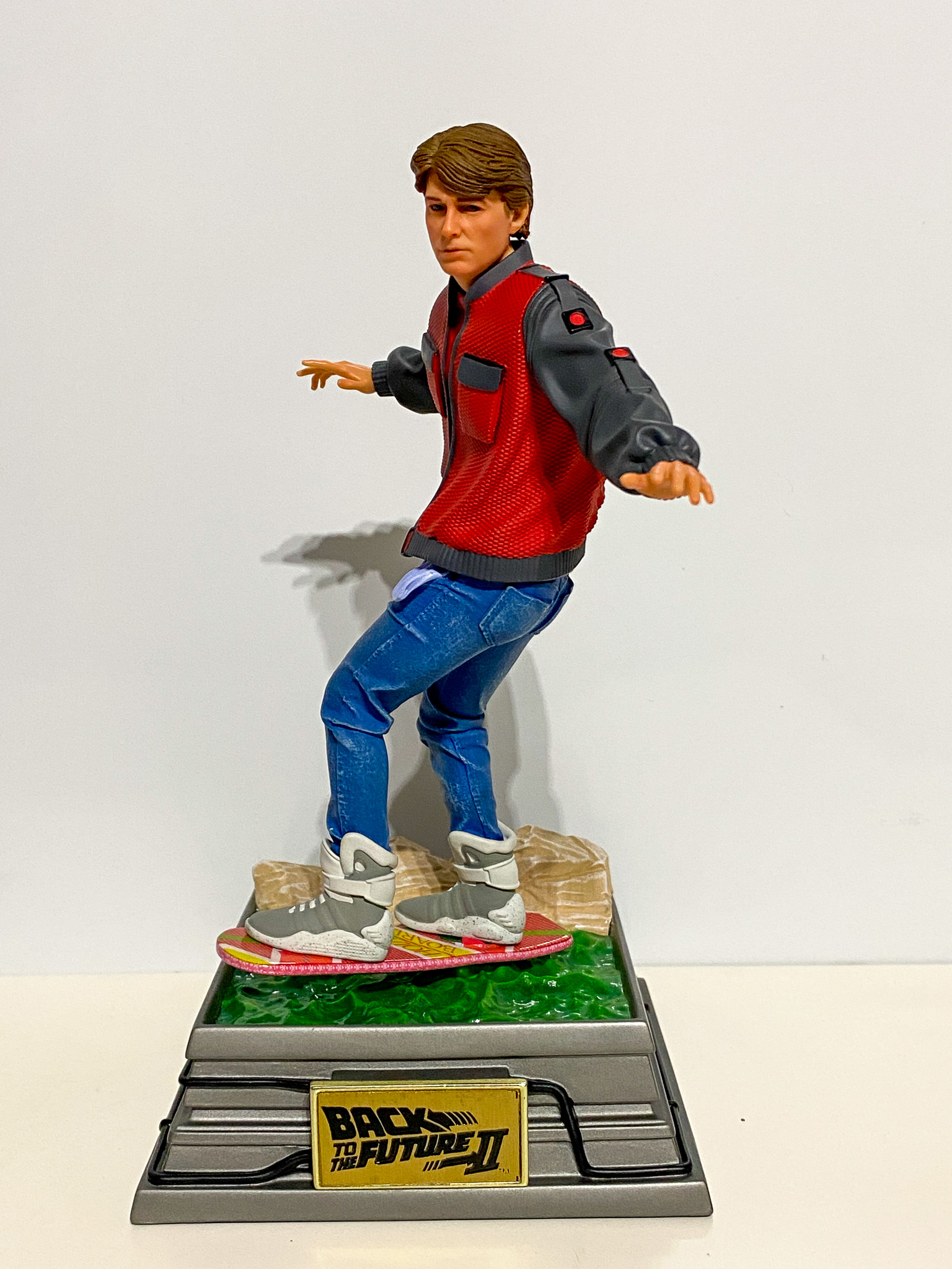Marty McFly on Hoverboard Statue - JALien Curiosities & Collectables