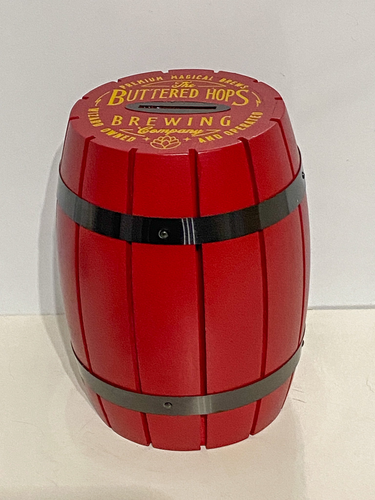 Coin Barrel Money Box 13cm - JALien Curiosities & Collectables
