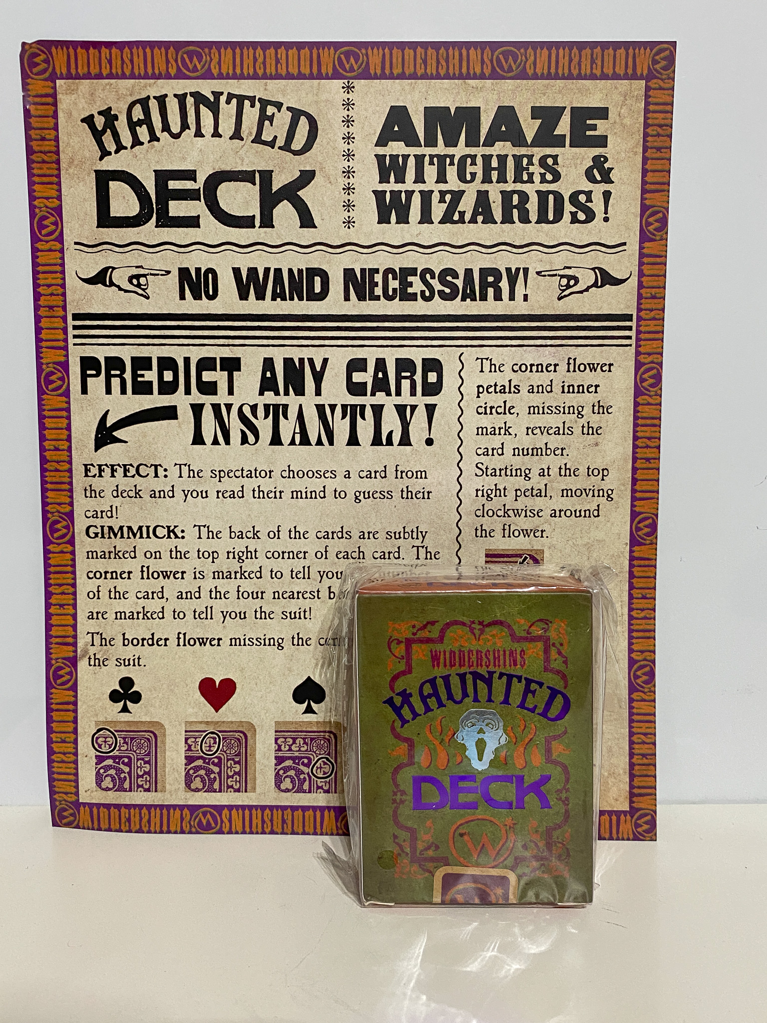 Haunted Deck of Playing Cards - JALien Curiosities & Collectables