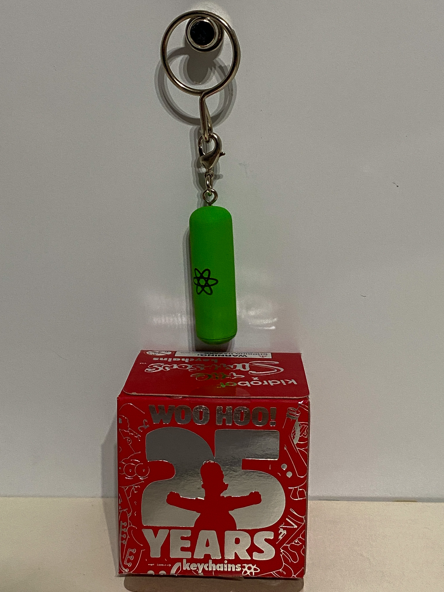 Simpsons Uranium Rod Keyring - JALien Curiosities & Collectables