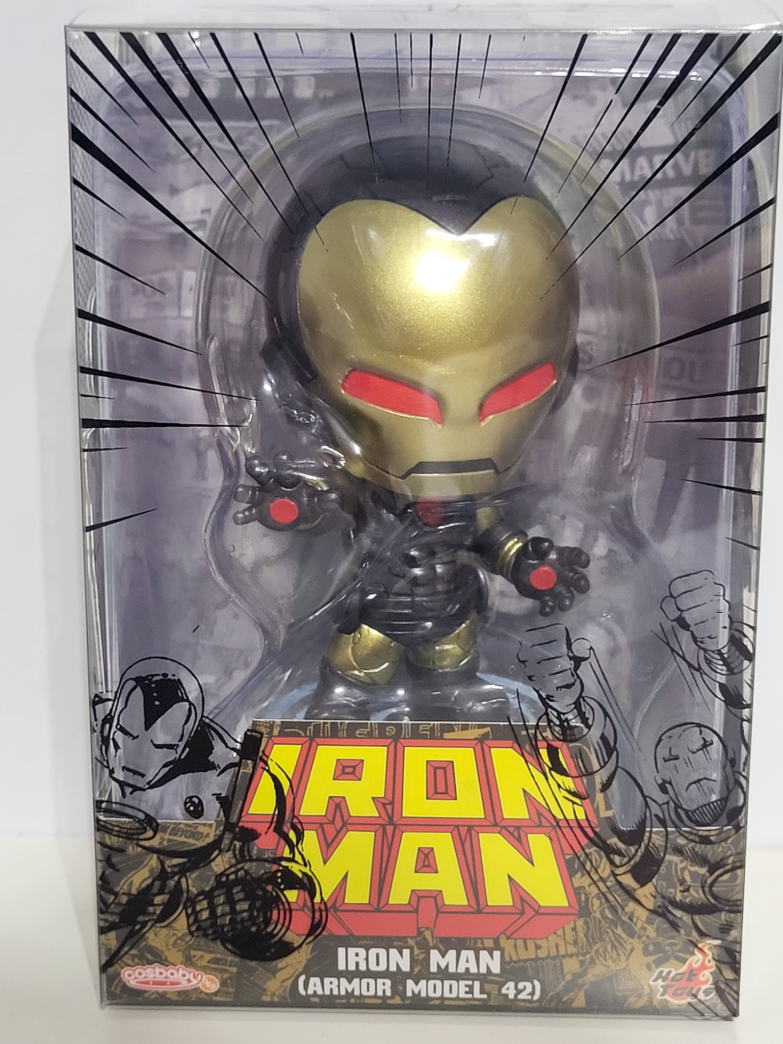 Iron Man (Armor Model 42) Cosbaby Figure - JALien Curiosities ...