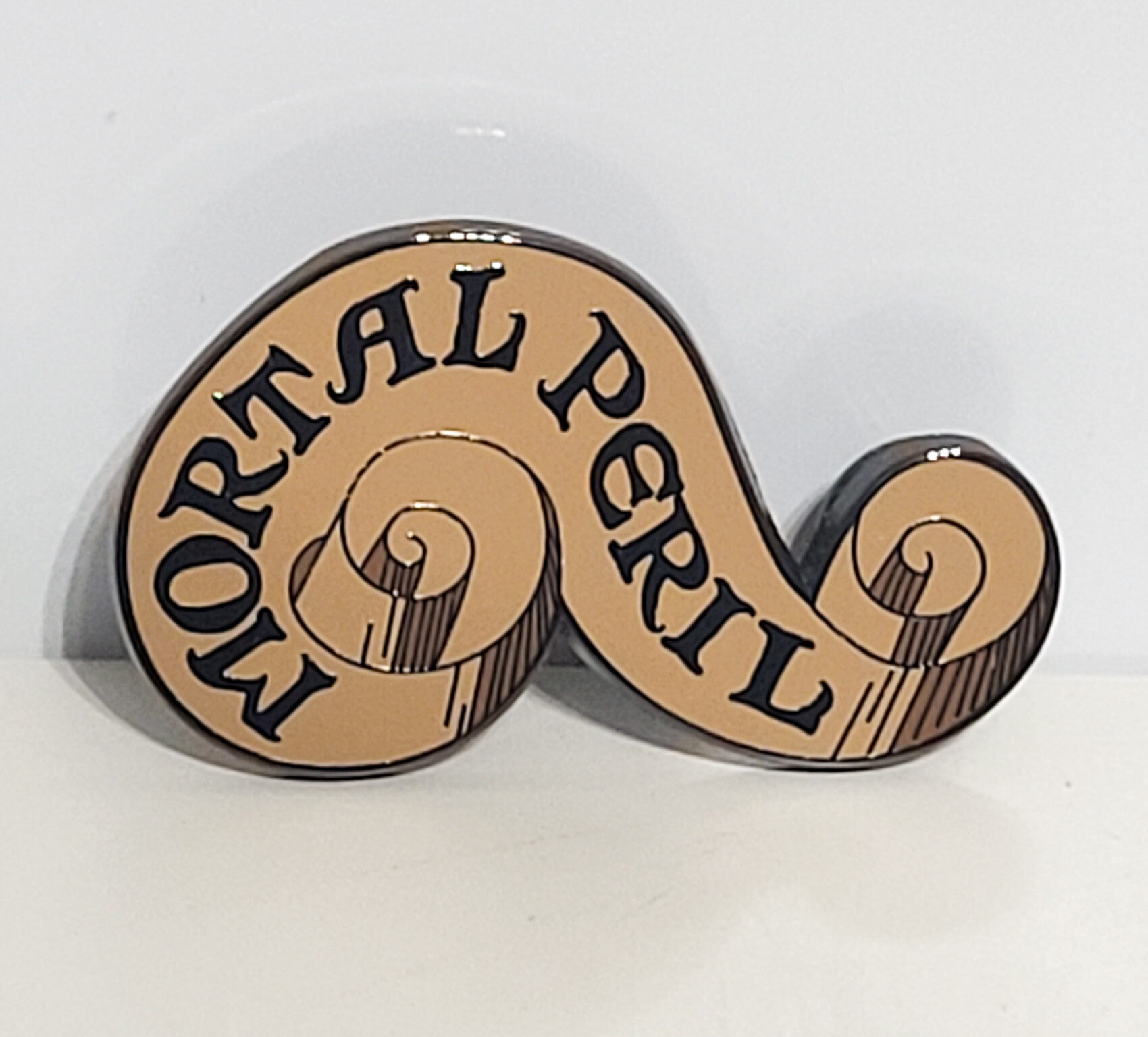 Mortal Peril Pin - JALien Curiosities & Collectables