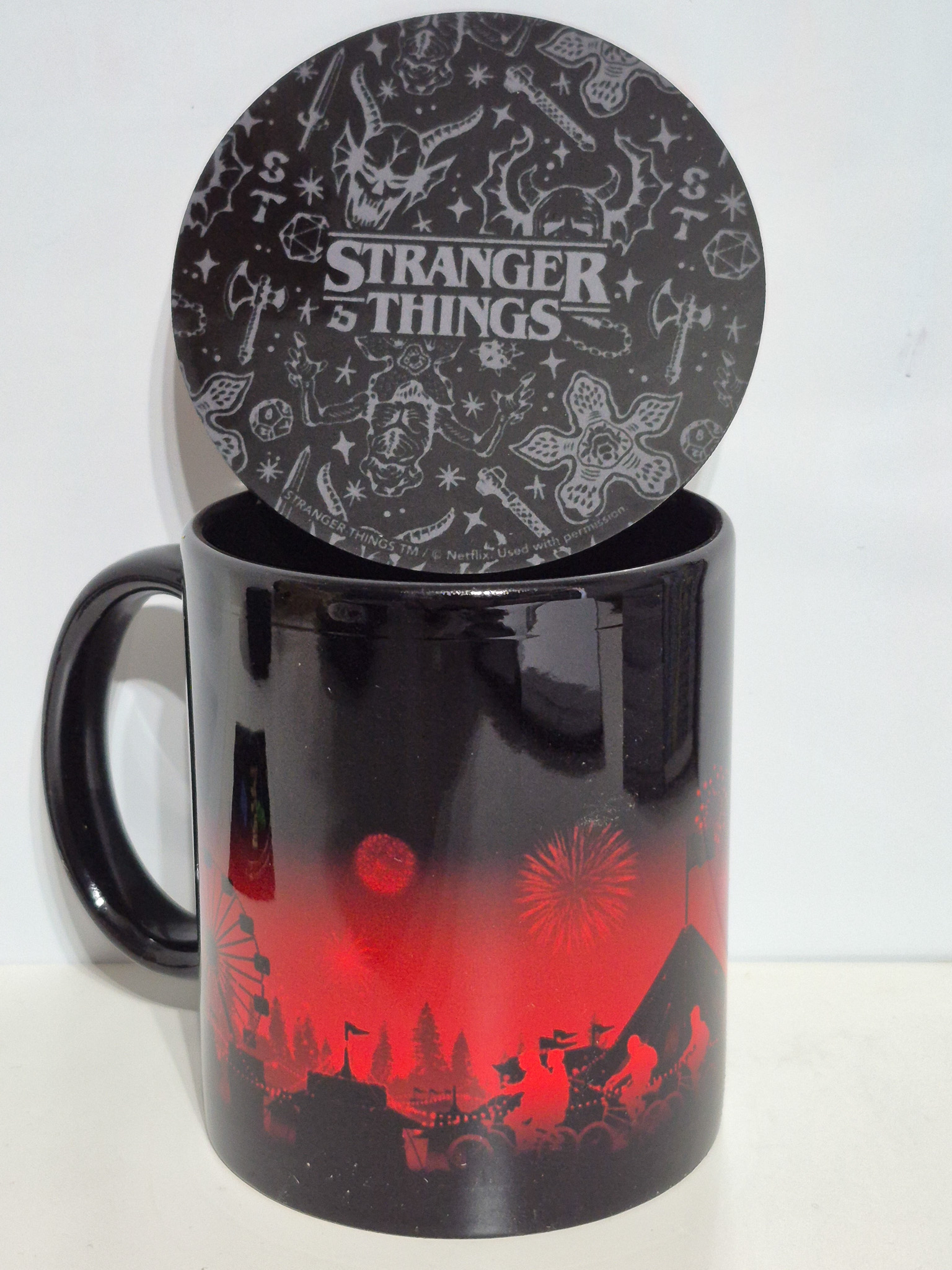 Fairground Mug & Coaster Set - JALien Curiosities & Collectables
