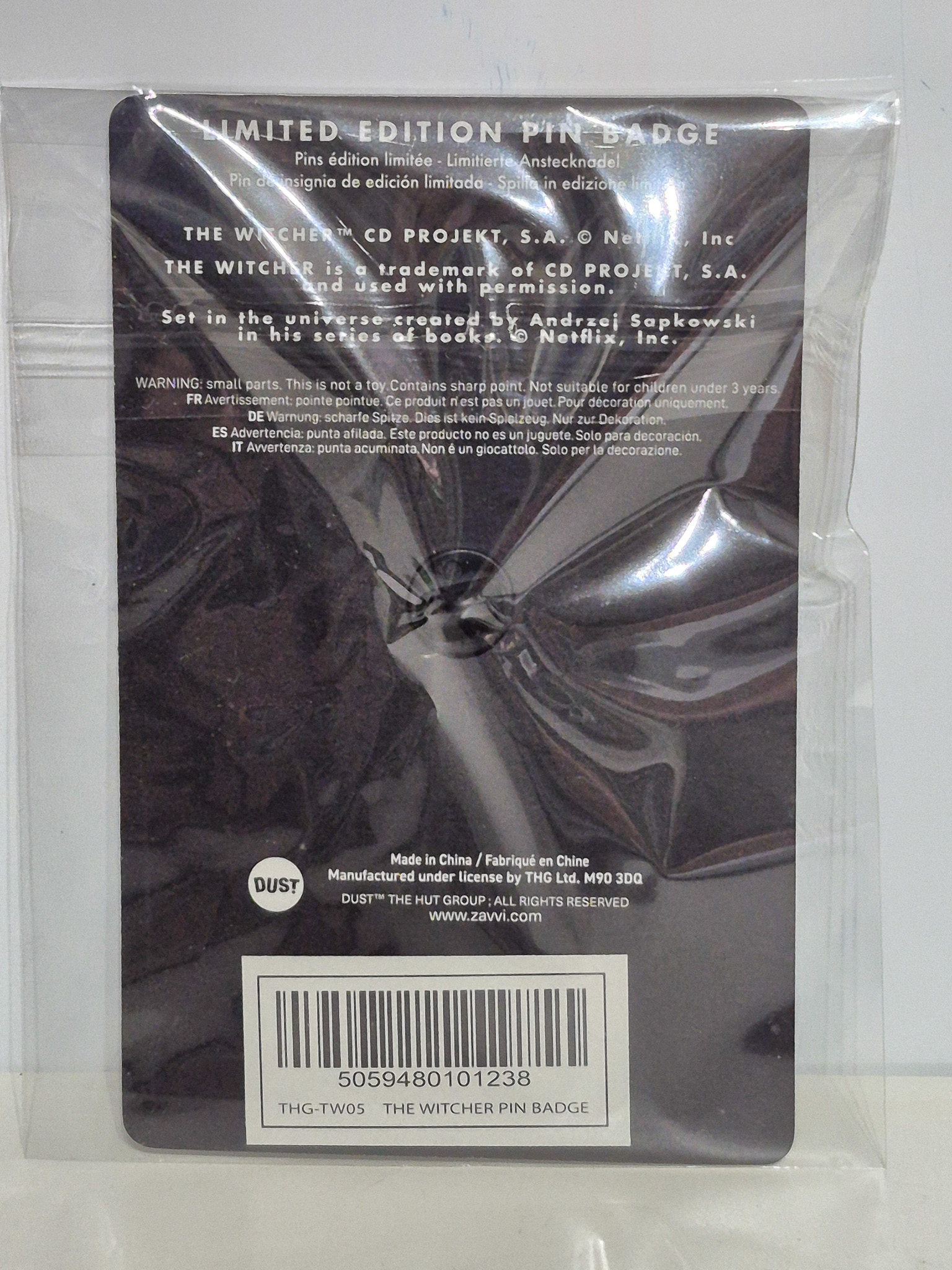 Witcher Limited Edition Roach Pin - JALien Curiosities & Collectables