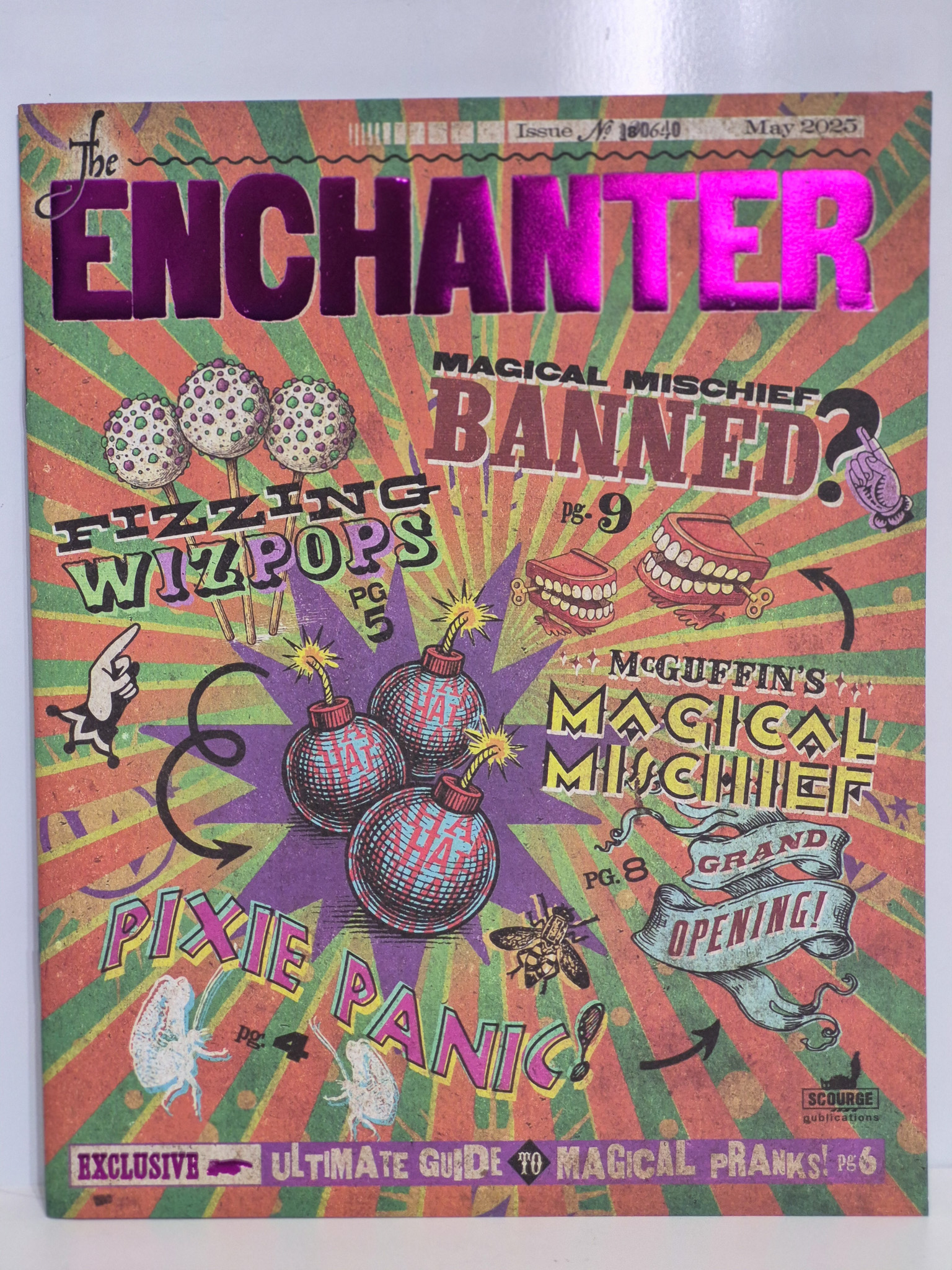 Enchanter Magazine The Joke Shop - JALien Curiosities & Collectables