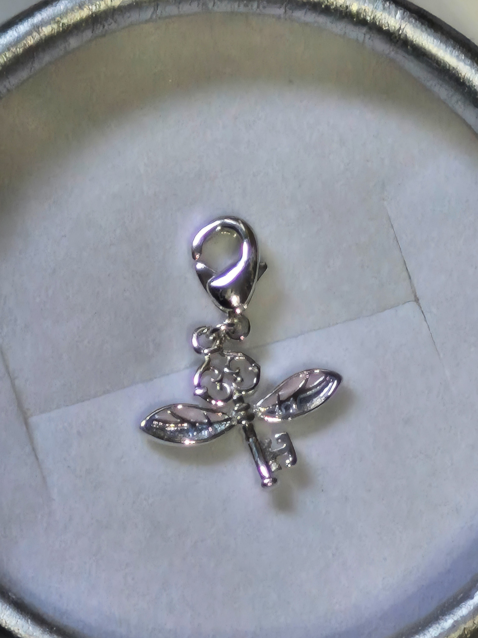 Winged Flying Key Bracelet Charm - JALien Curiosities & Collectables