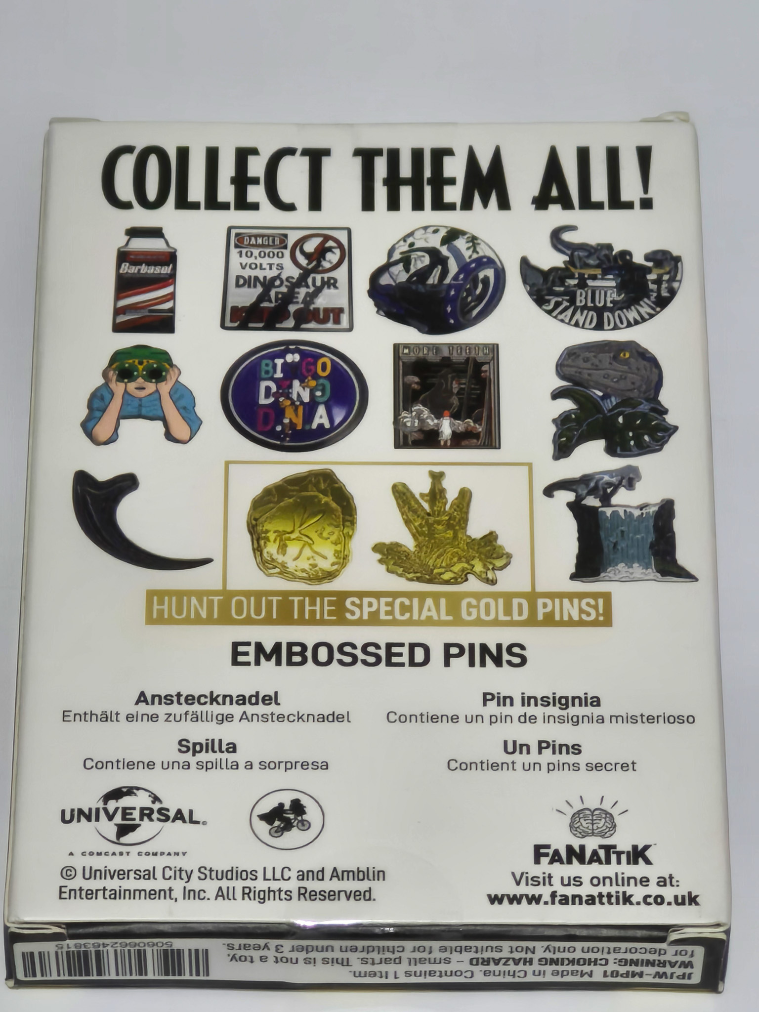Danger Keep Out - Jurassic Park Collector Pin - JALien Curiosities ...