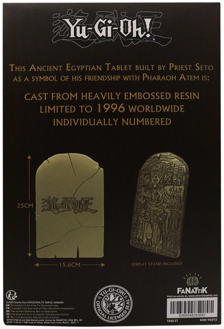 Yu-Gi-Oh Tablet of Lost Memories - JALien Curiosities & Collectables
